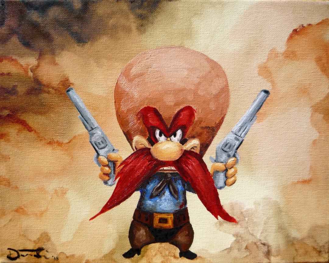 Yosemite Sam - (ART PRINT) - Etsy