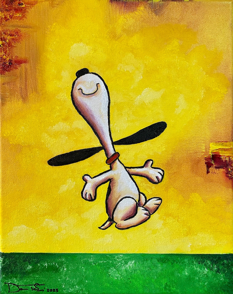 Snoopy Smile ART PRINT - Etsy