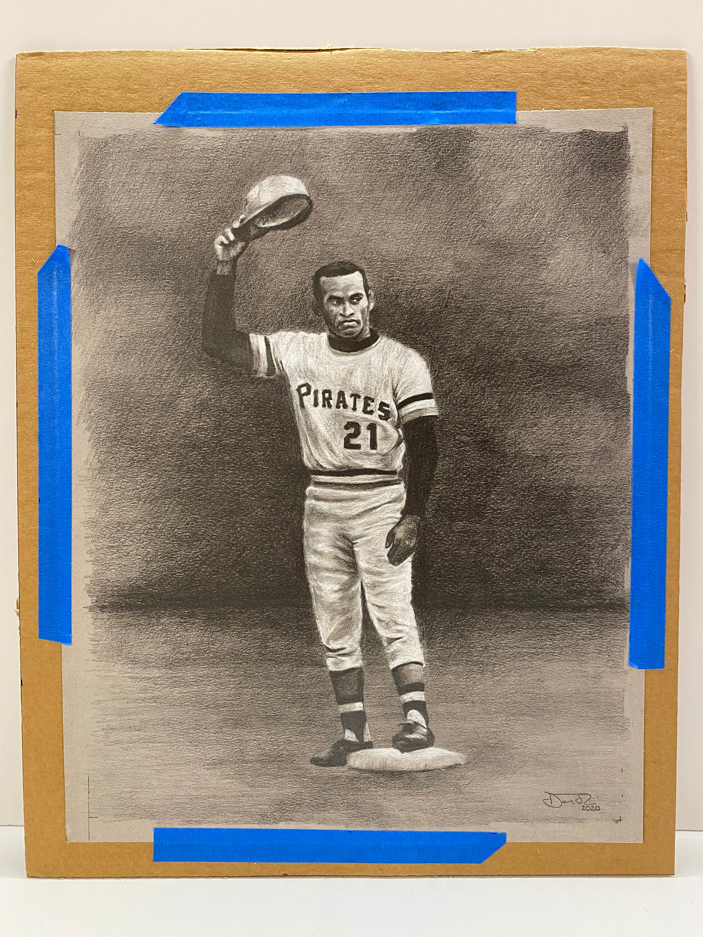 Roberto Clemente - (original Drawing) - Etsy