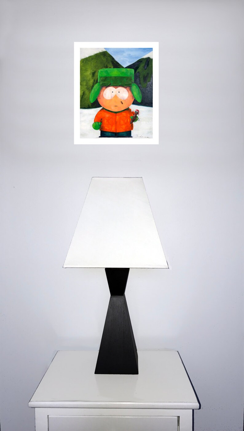 Kyle and Mr. Hankey From South Park ART PRINT - Etsy