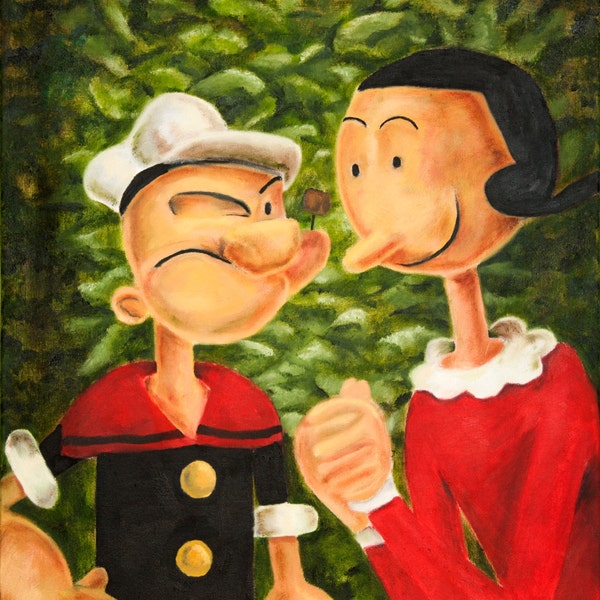 Popeye and Olive - Etsy
