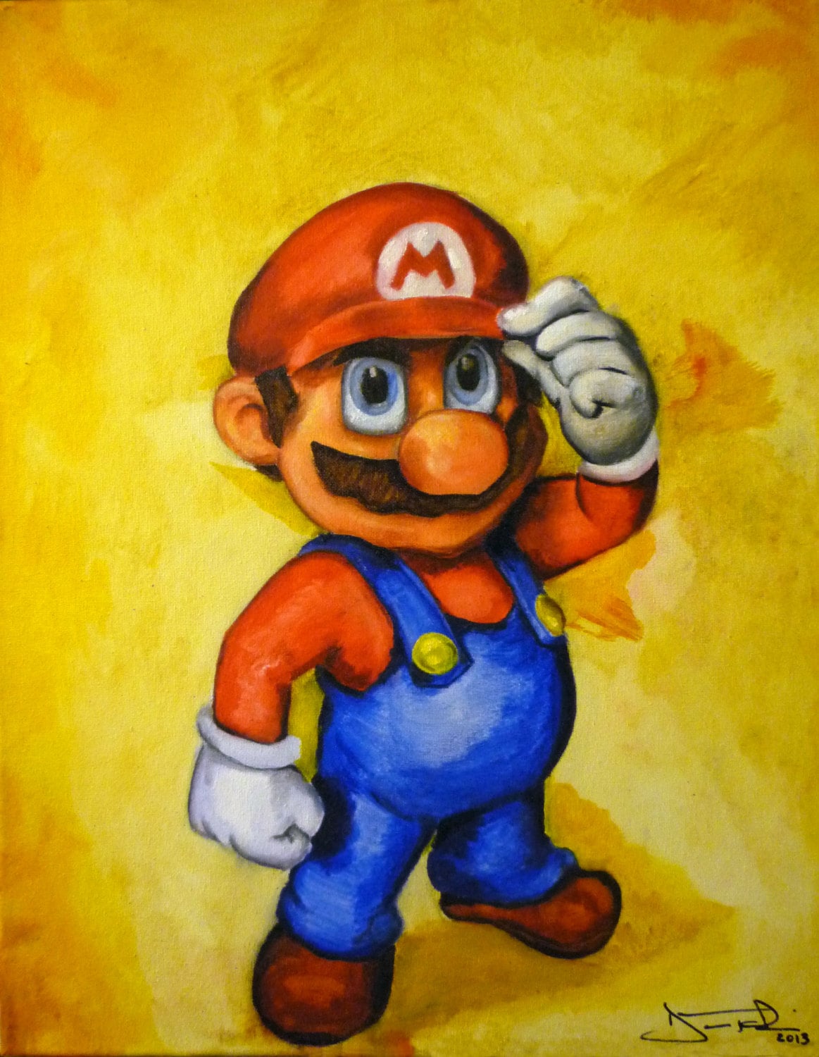 Super Mario (ART PRINT) - Etsy