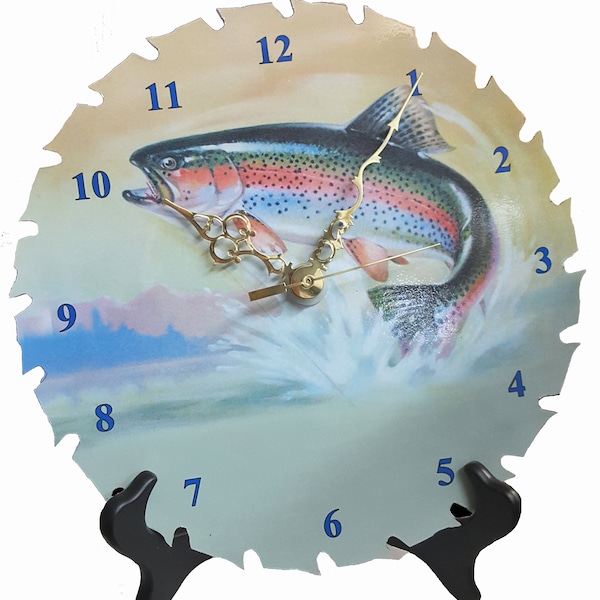 Fish Clock - Etsy