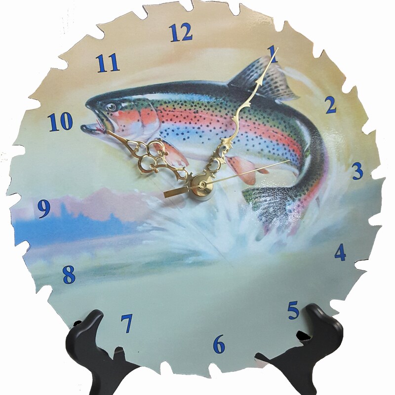 Fish Clock - Etsy