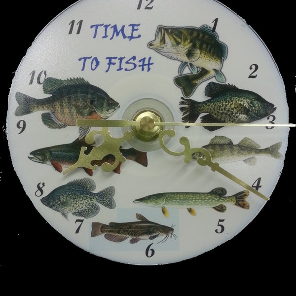 Fish Clock - Etsy