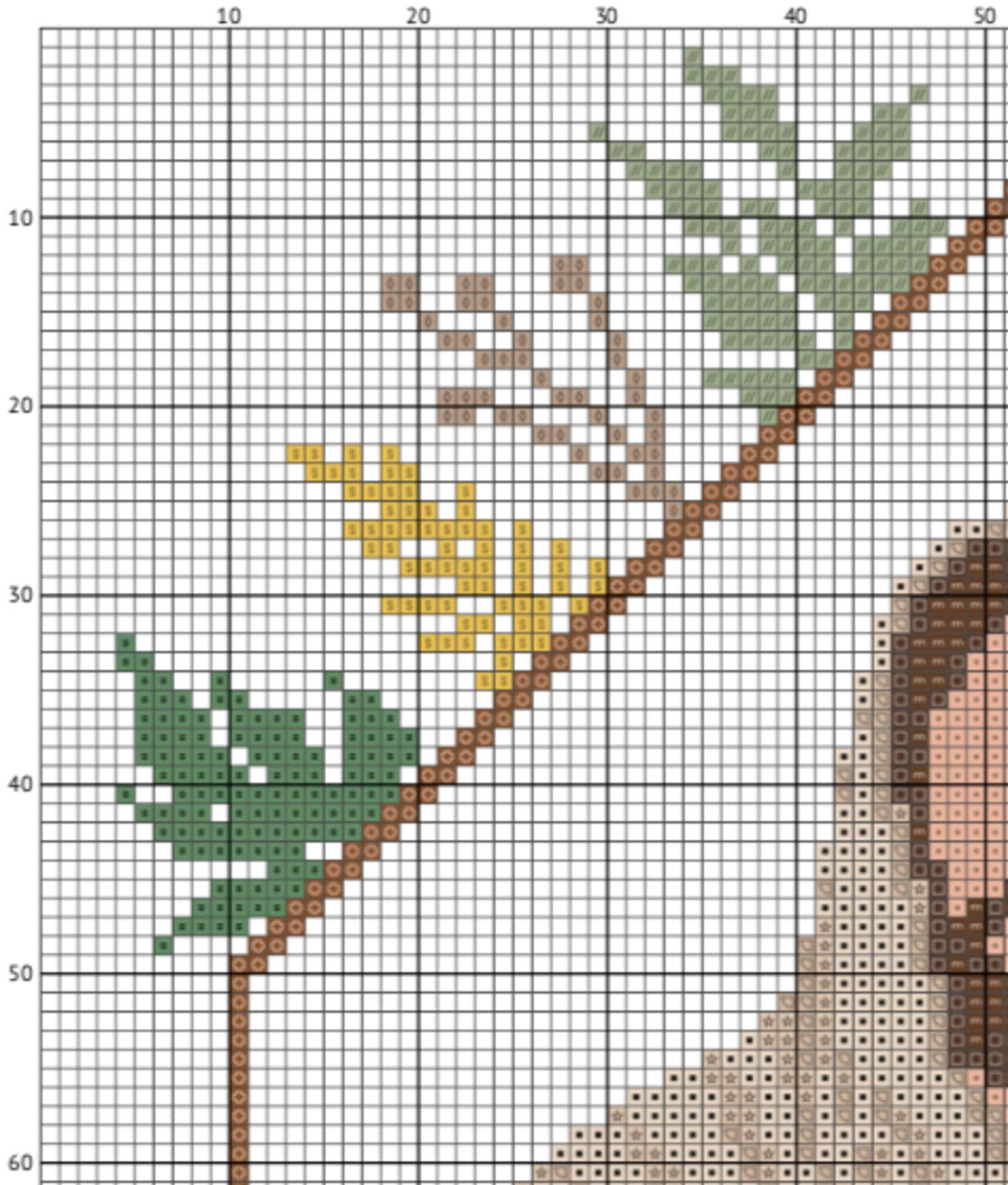 Jesus Christ Cross Stitch Pattern (straw) With Color/b&w Pattern PDF ...