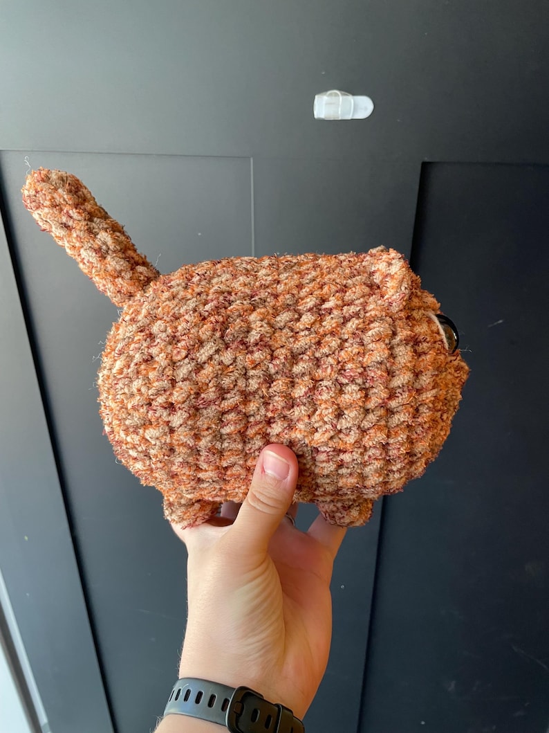 Crochet Chonky Cat Plushie - Etsy
