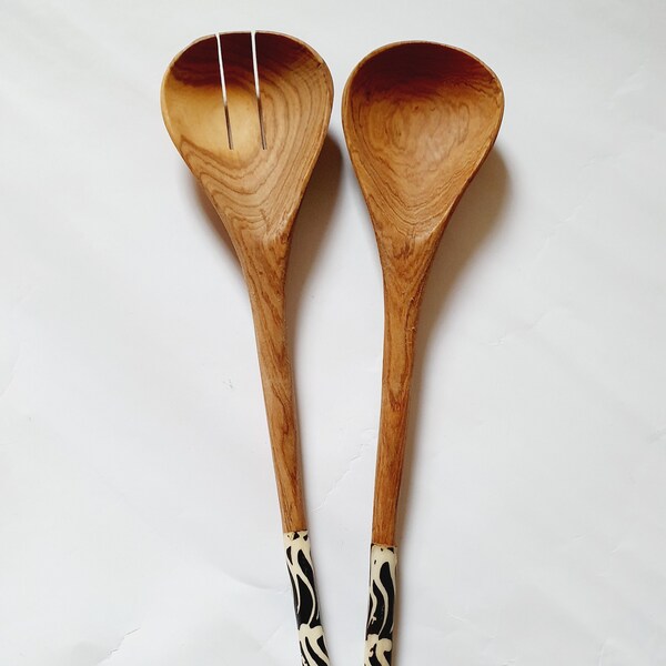 African Wooden Spoon - Etsy
