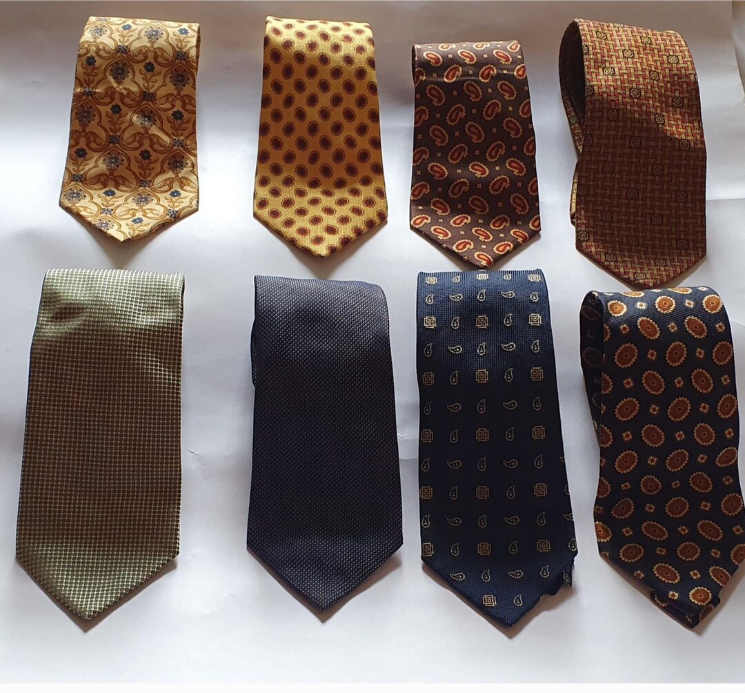 Daks Tie Vintage Necktie UK British Luxury Designer Brand Silk Personal ...