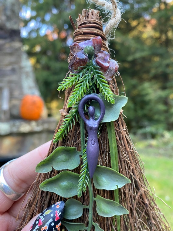 Super 7 Goddess Besom Goddess Broom With Super 7 Energy - Etsy
