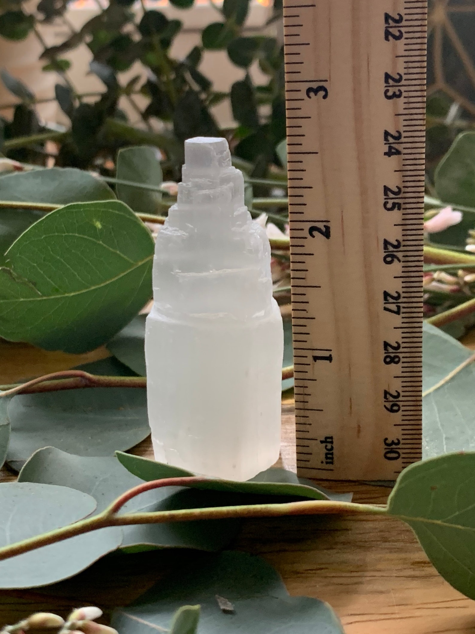 Mini Selenite Tower 2-3" » Selenite Chakra Cleansing 2 Inch Standing ...