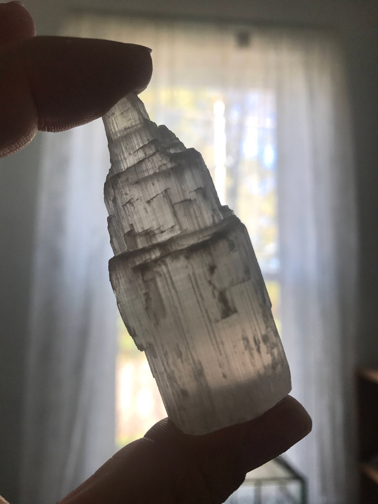 Mini Selenite Tower 2-3" » Selenite Chakra Cleansing 2 Inch Standing ...