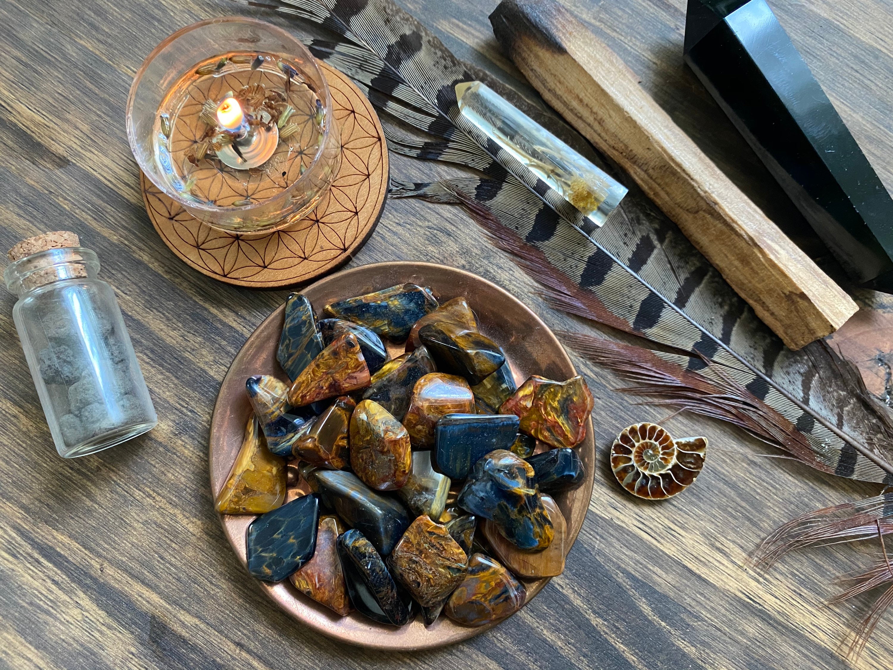 Extra Small Pietersite Pebbles // Tumbled Pietersite Namibia, South ...