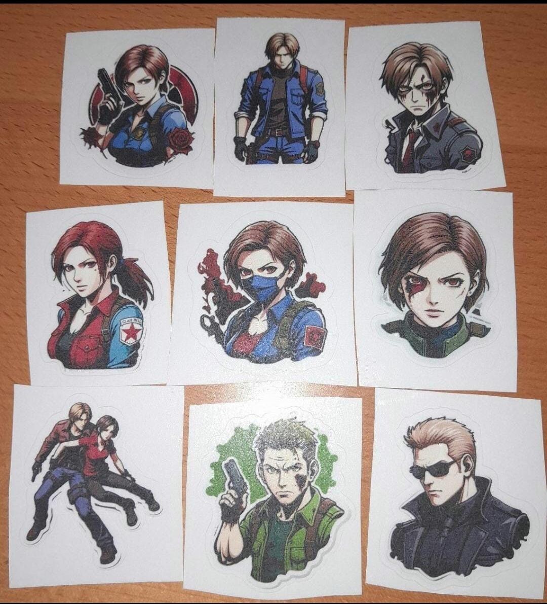 Resident Evil Stickers - Etsy
