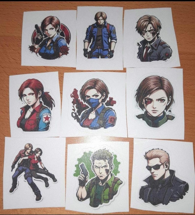 Resident Evil Stickers - Etsy