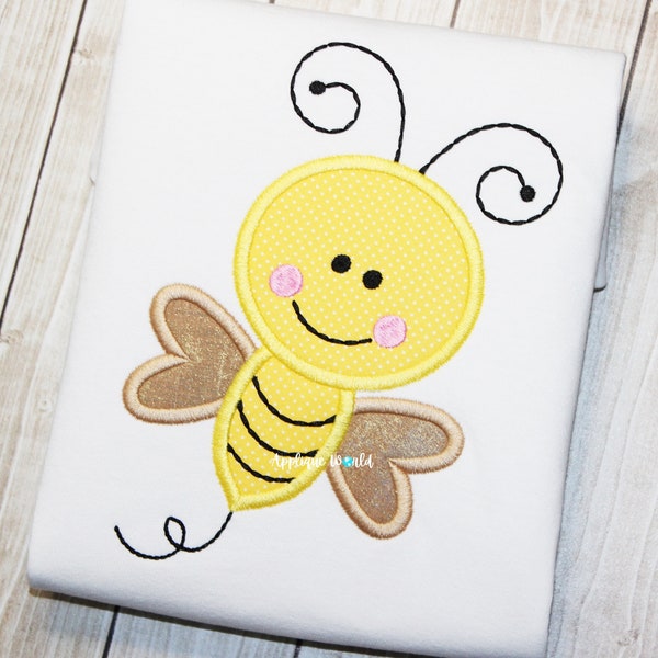 Bee Applique - Etsy