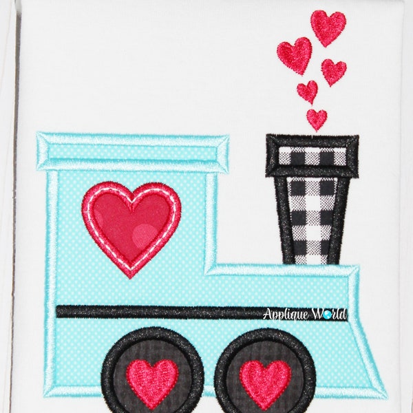 Train Applique - Etsy