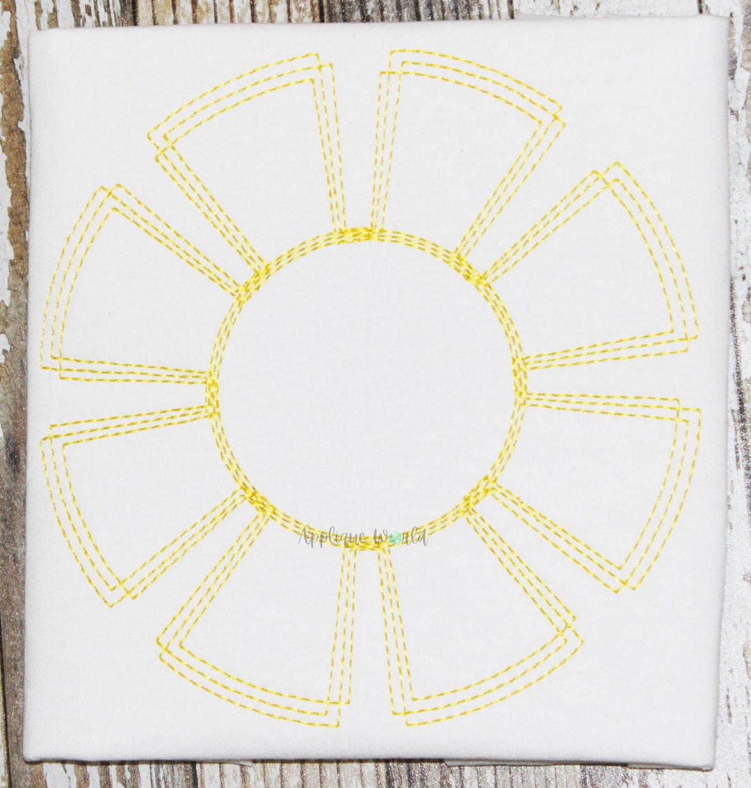 Sun, Quick Stitch Sun Embroidery, Machine Embroidery Sun, Vintage ...