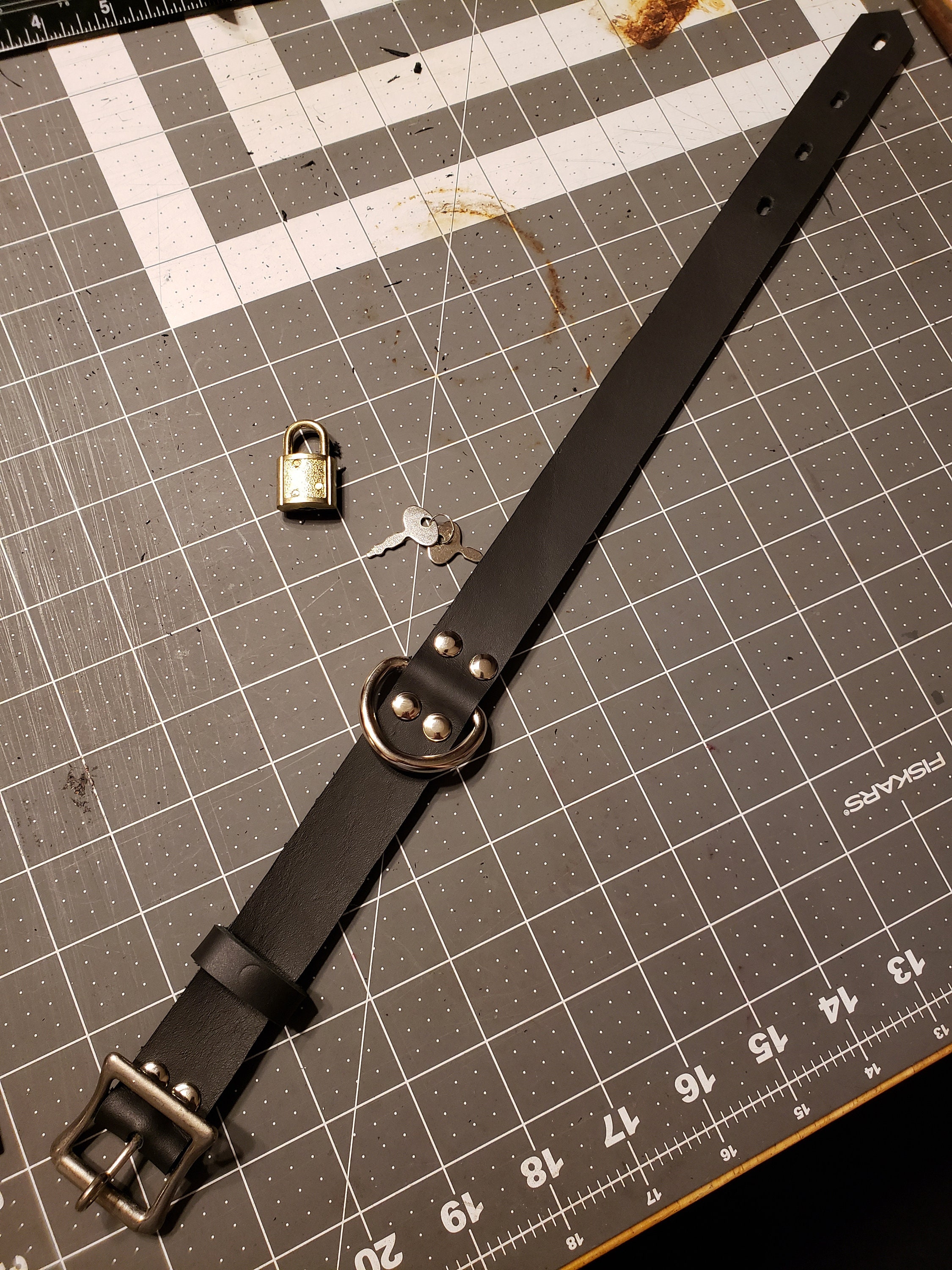 Locking Custom Slave Collar - Etsy