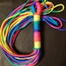 Blacklight Reflective Rainbow Paracord Flogger - Etsy