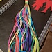 Blacklight Reflective Rainbow Paracord Flogger - Etsy