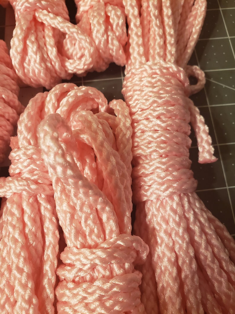 100 Ft Set 6mm Pink Bondage Shibari Rope - Etsy