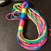 Blacklight Reflective Rainbow Paracord Flogger - Etsy