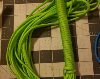 Black Green Blue and Grey Paracord Flogger | Etsy