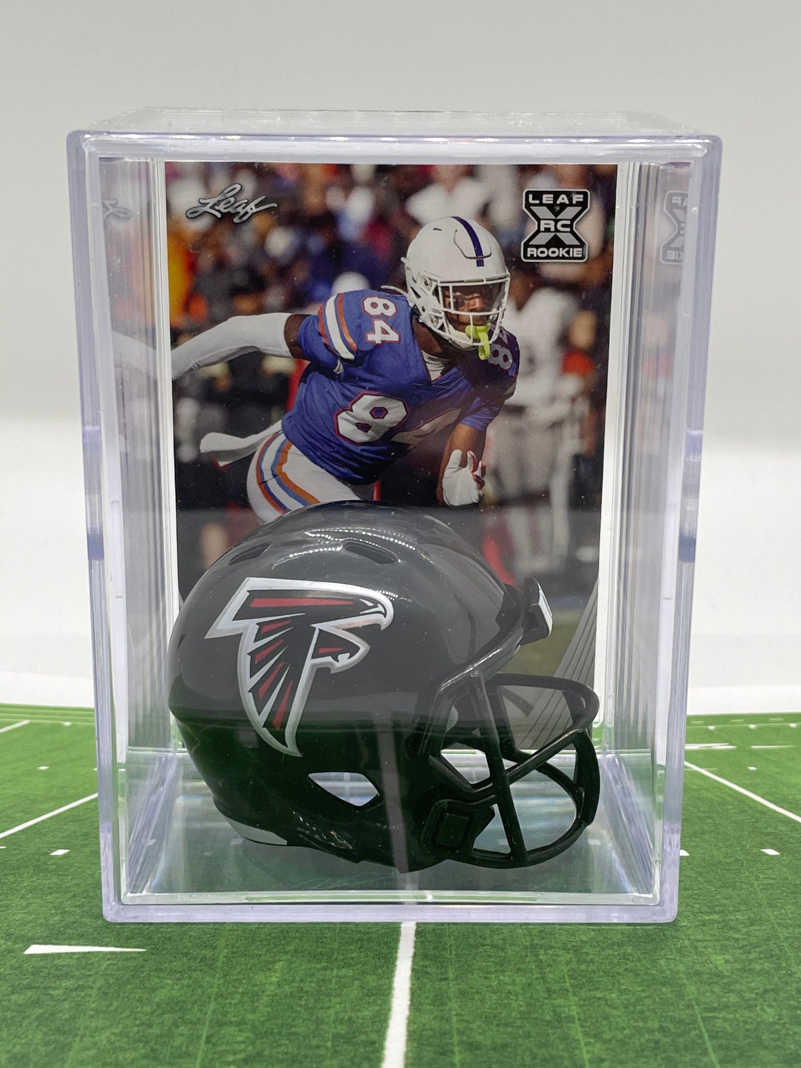 Atlanta Falcons NFL Players Mini Helmet Shadowbox W/ Card - Etsy