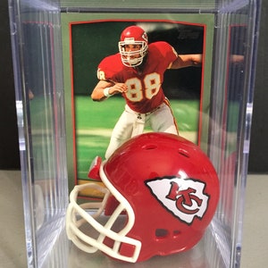 Kansas City Chiefs Players Mini Helmet Shadowbox W/ Football Card - Etsy