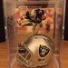 L.A. Raiders Bo Jackson 34 Mini Helmet Shadowbox W/ Card - Etsy
