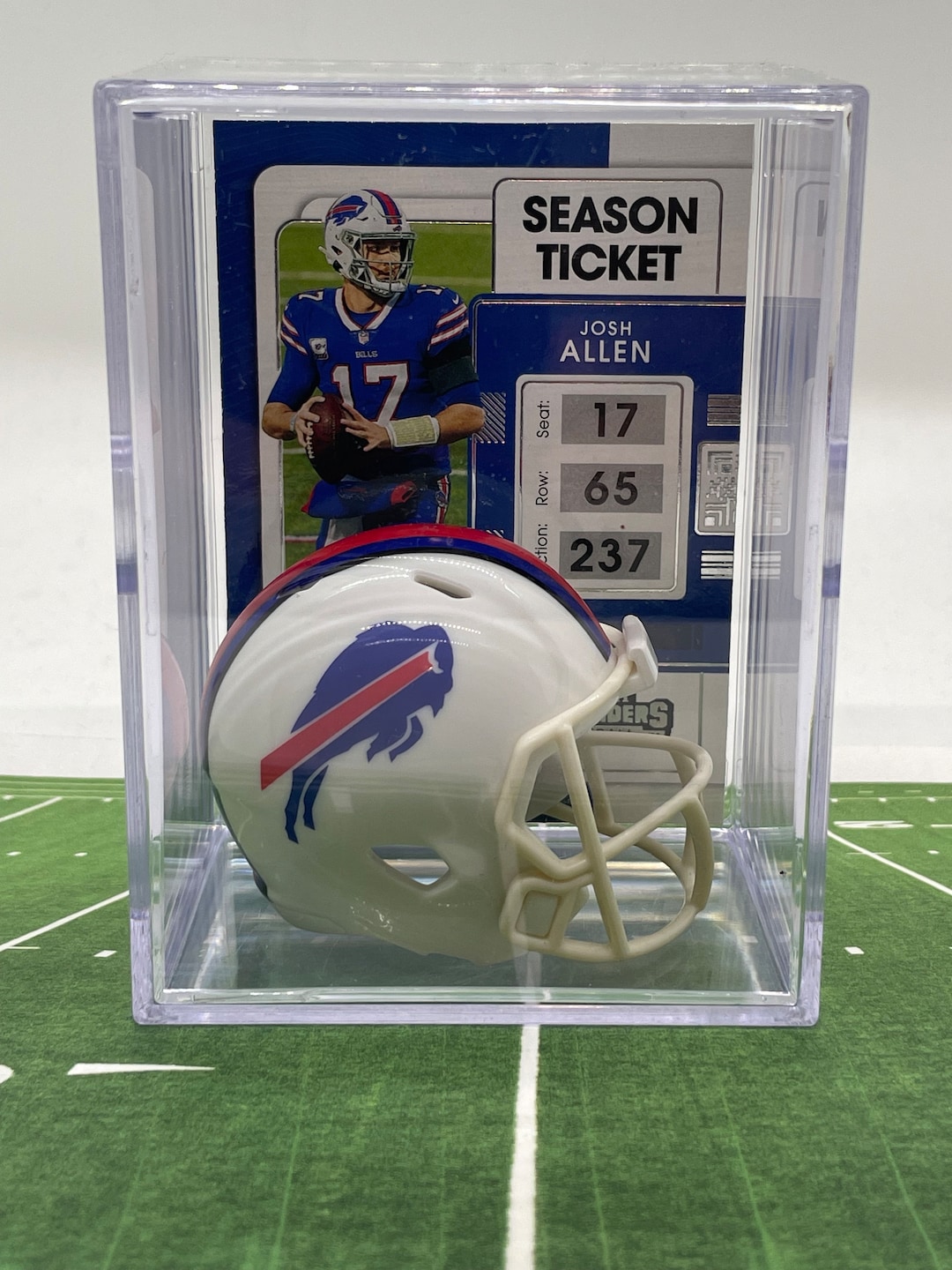 Buffalo Bills NFL Players Mini Helmet Shadowbox W/ Card - Etsy