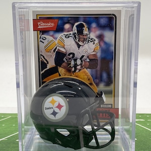 Pittsburgh Steelers NFL Players Mini Helmet Shadowbox W/ Card - Etsy