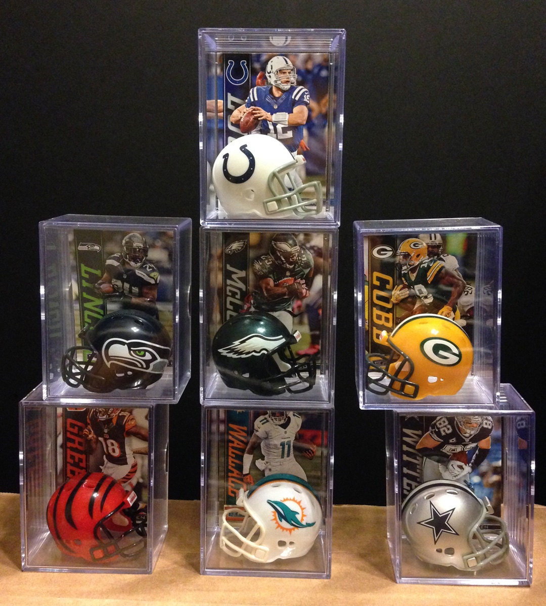 Dallas Cowboys Jason Witten Mini Helmet Shadowbox W/ Card - Etsy