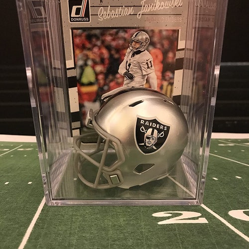 L.A. Raiders Bo Jackson 34 Mini Helmet Shadowbox W/ Card - Etsy
