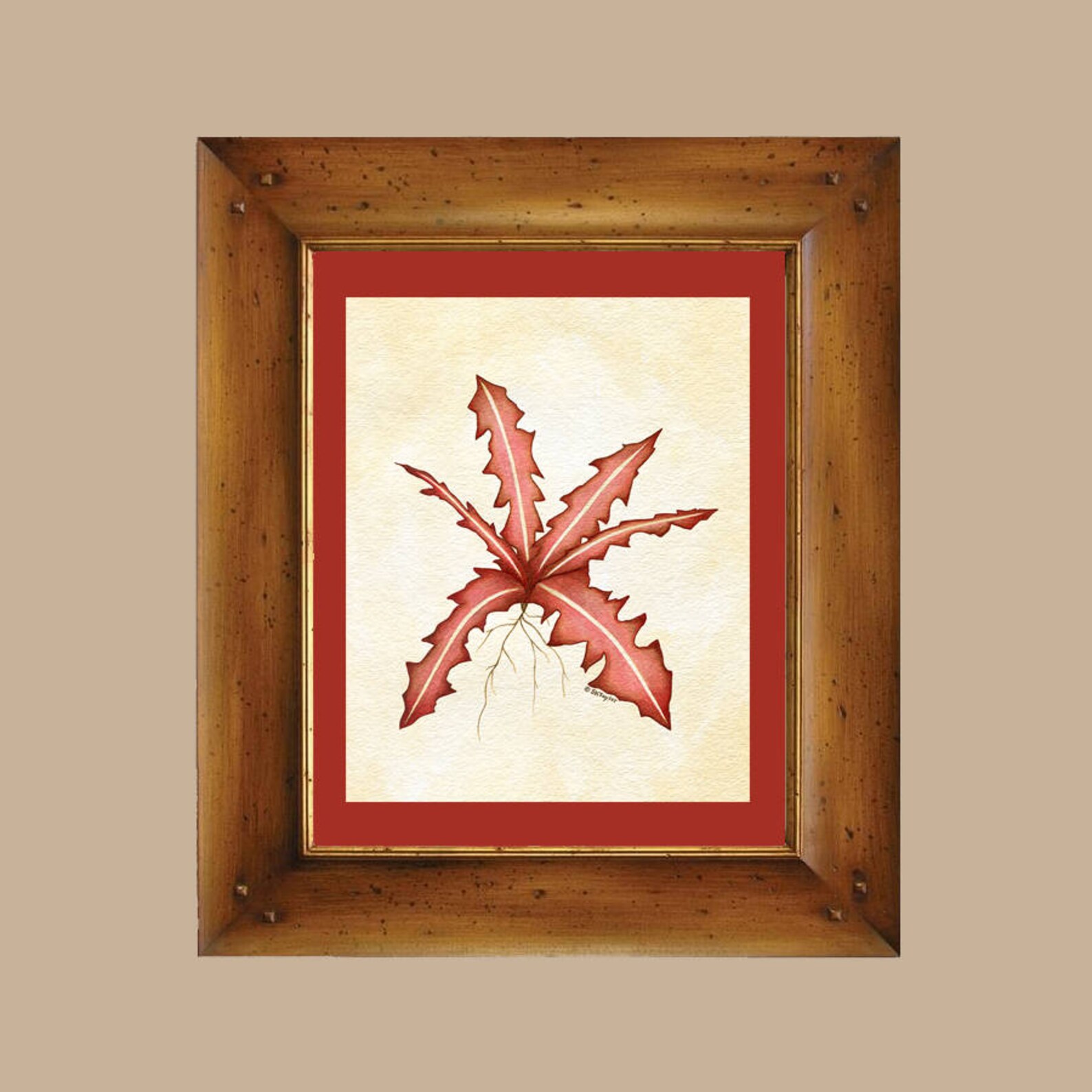 Crimson Nirnroot Elder Scrolls Skyrim Art Print Vintage - Etsy