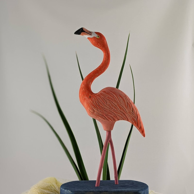 Wood Flamingo - Etsy