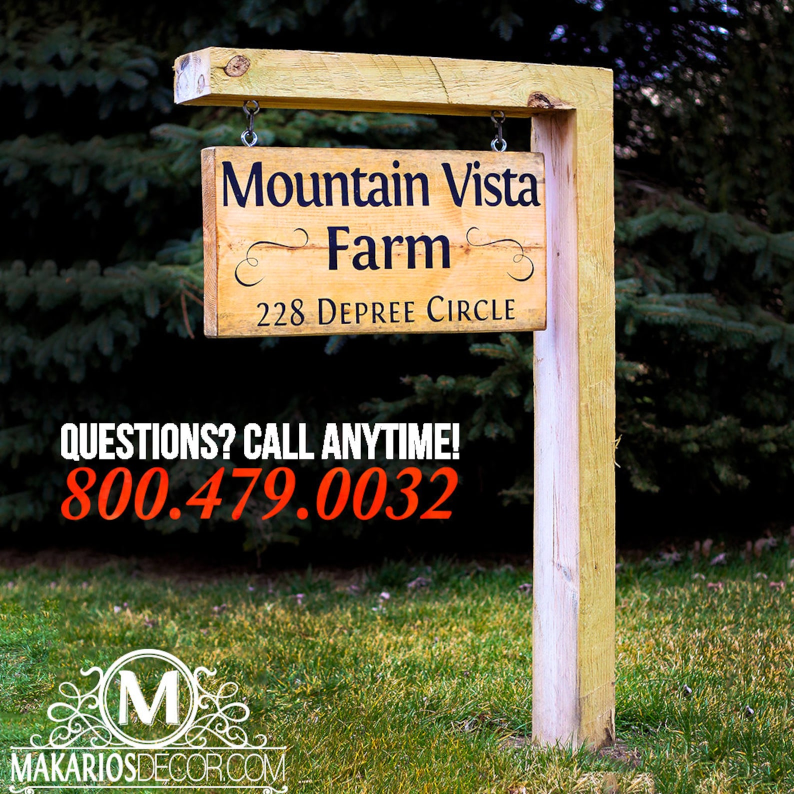 Hanging House Number Signs.hanging House Signs.house Address - Etsy