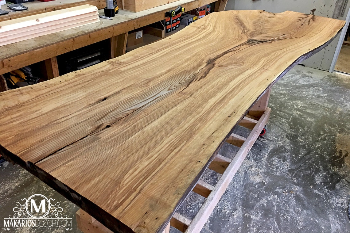 Large Wood Slabs.live Edge Wood Slab.slab Wood.round Wood - Etsy