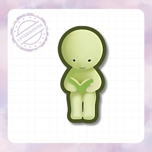 Reading Smiski Sticker | Bookworm | Cute Sticker | Vinyl Decal ...