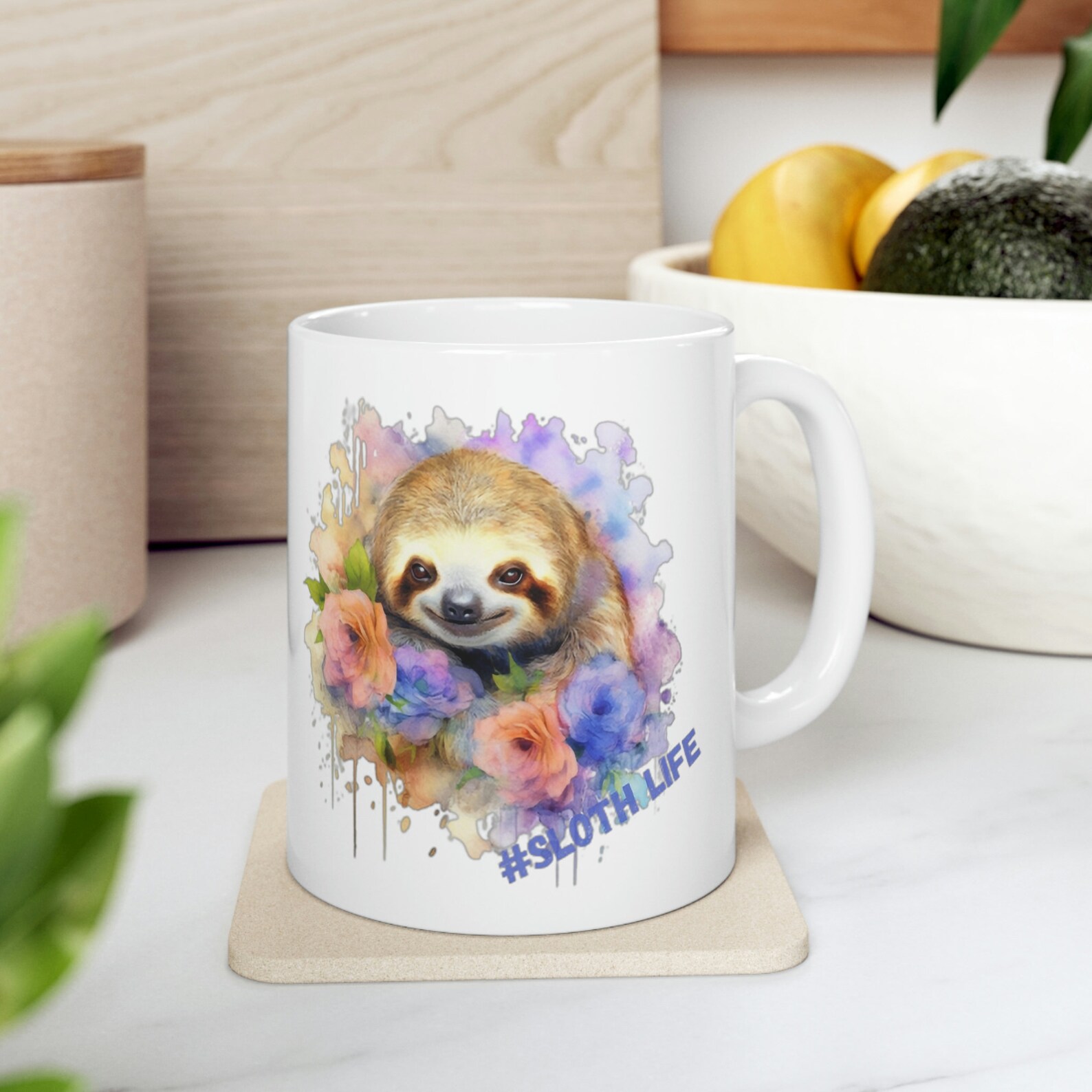 Slothlife PNG Sloth Clip Art Transparent Background Watercolor Sloth ...