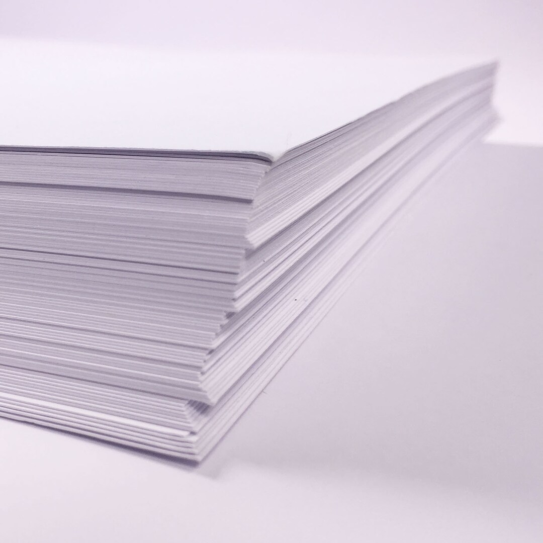 A4 White Craft Card 180gsm Art Card 20 Sheets Cardstock for Crafting A4 ...