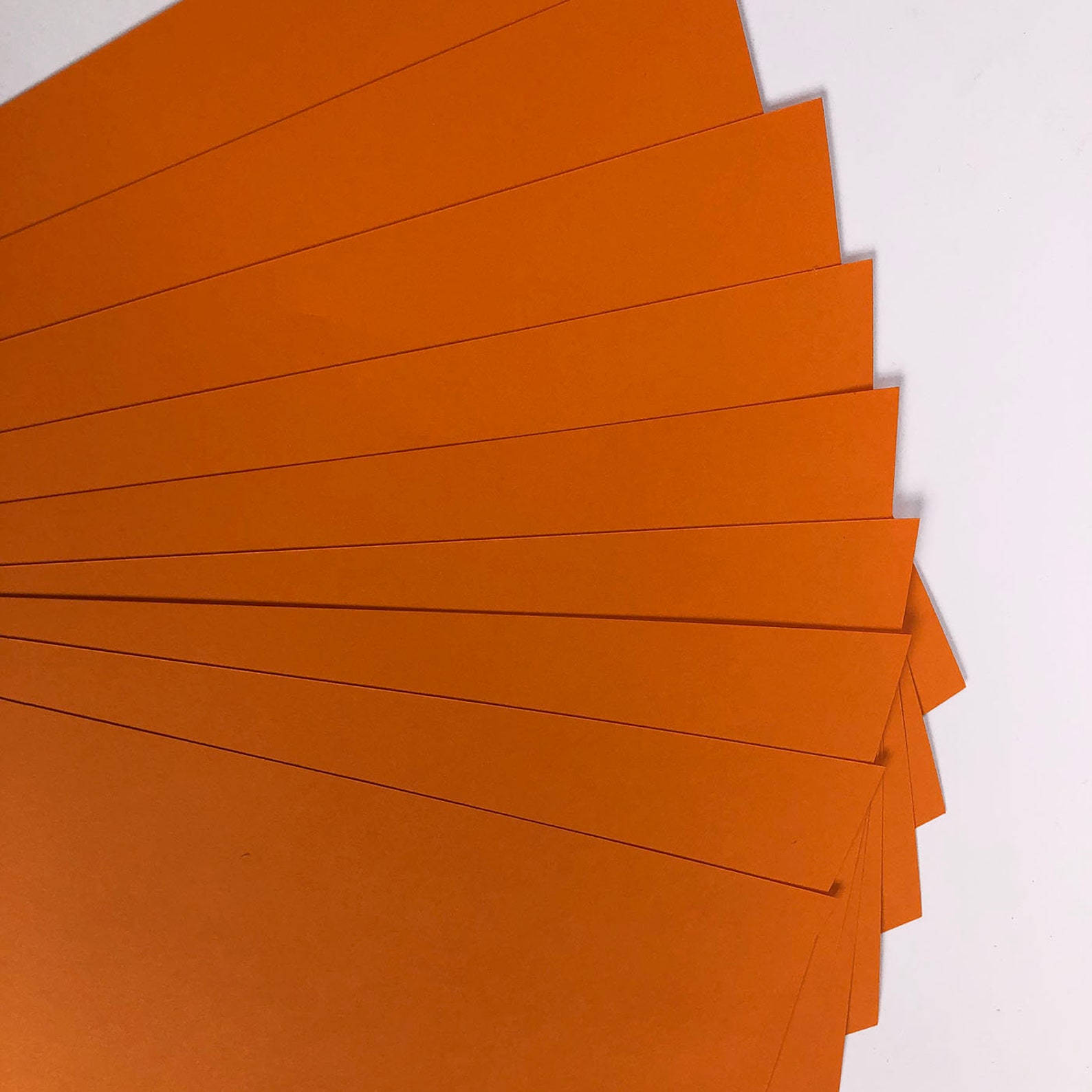 A4 Orange Card 10 Sheets Bright Coloured Craft Card 160gsm A4 | Etsy
