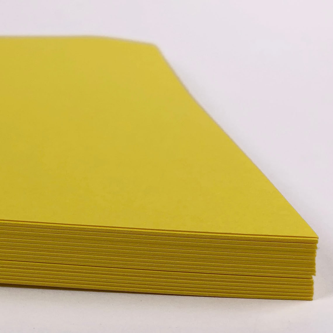 A4 Bright Yellow Card 100 Sheets Yellow Card 160gsm Coloured | Etsy