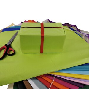 Lime Green Tissue Paper Sheets for Wrapping Large Light Green Sheets ...