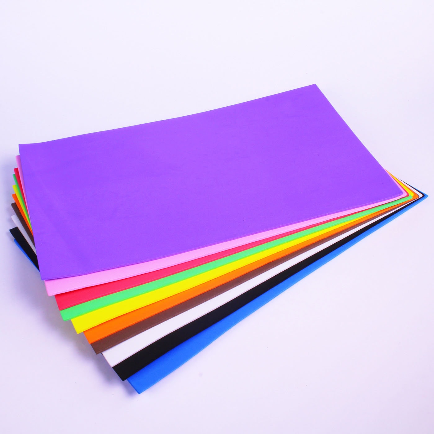 A4 Funky Foam Craft Sheets A4 Assorted Colourful Pack of 10 - Etsy UK