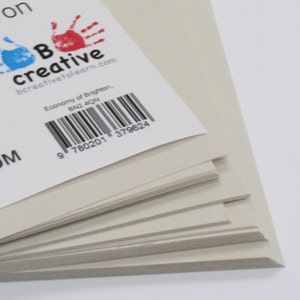 Recycled A5 White Craft Card 100 Sheets 180gsm White Recycled Card ...