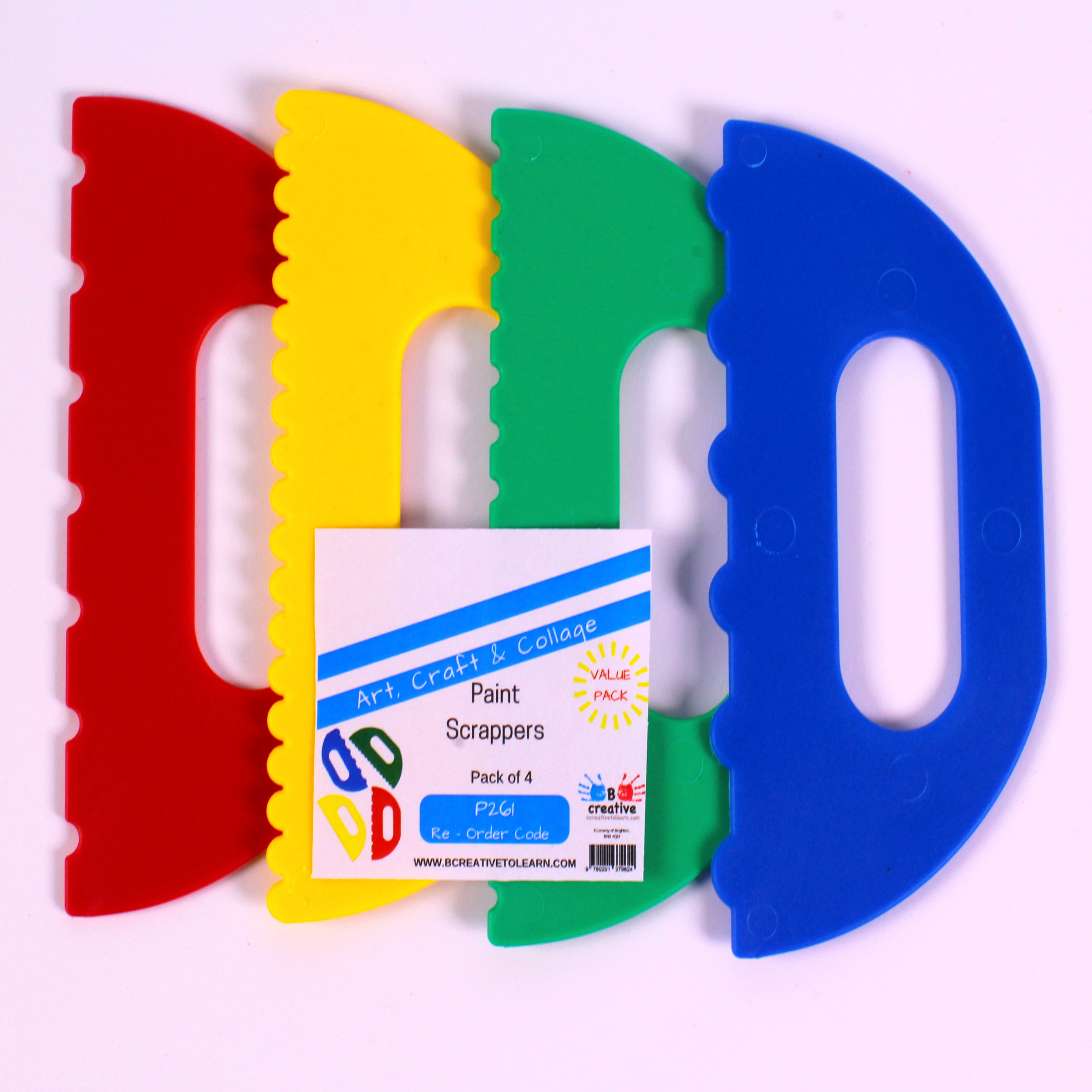 Plastic Paint Scraper