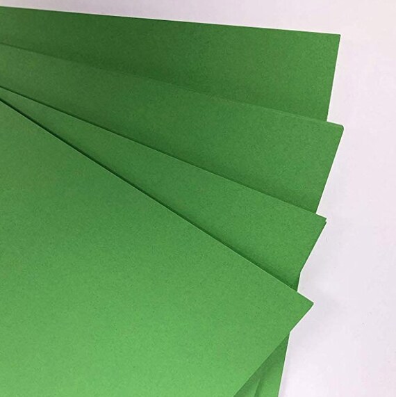 A4 Emerald Green Card 10 Sheets Dark Green Card 160gsm | Etsy