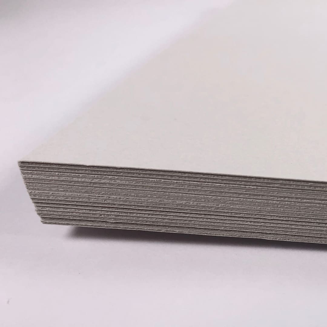 Light Grey A4 Cardstock, 160gsm, 50 Sheets - Etsy UK